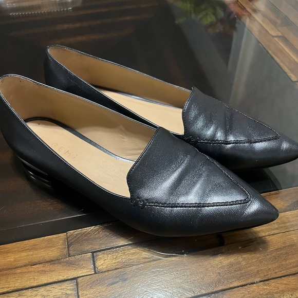M. Gemi | Shoes | M Gemi The Stellato Black Sparkle Leather Pointed ...